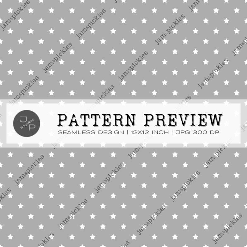 Tiny Star Digital Paper Pattern, Seamless, 24 Pastel Paper Pack ...