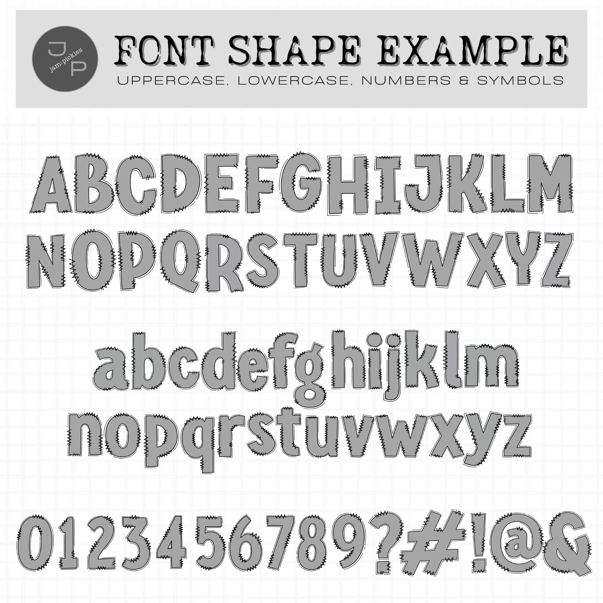 Earthy Boho 24 Alphabet Letters PNG Bundle, Hand Drawn Doodle Letters ...