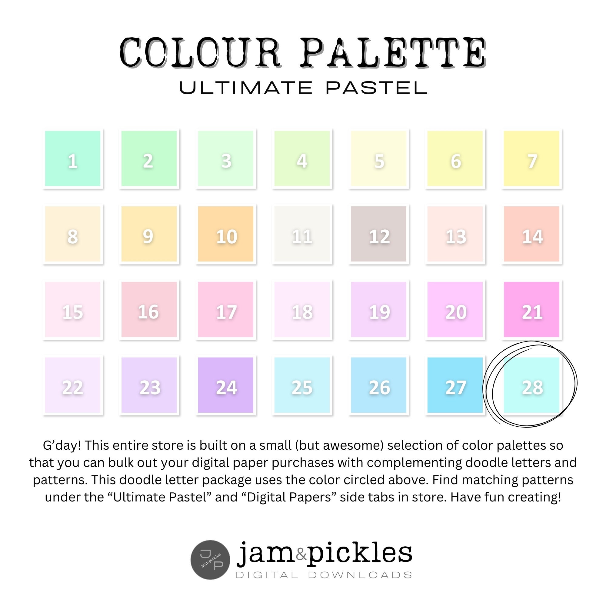 Ultimate Pastel 28 Alphabet Letters PNG Bundle, Hand Drawn Doodle ...