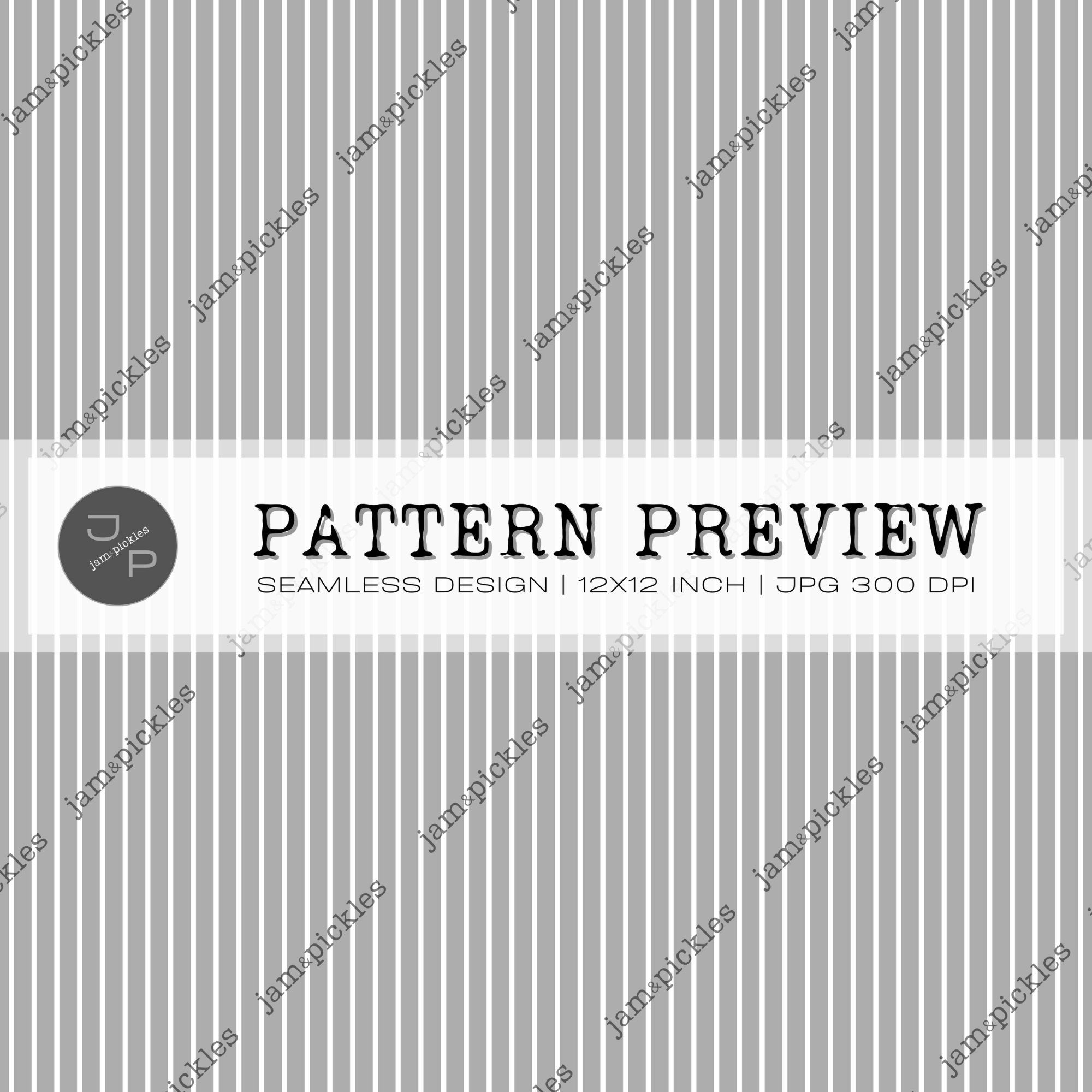Pinstripe Digital Paper Pattern, Seamless, Vertical Stripe, 24 Pastel ...