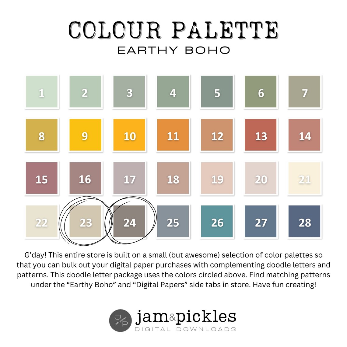 Earthy Boho 24 Alphabet Letters PNG Bundle, Hand Drawn Doodle Letters ...