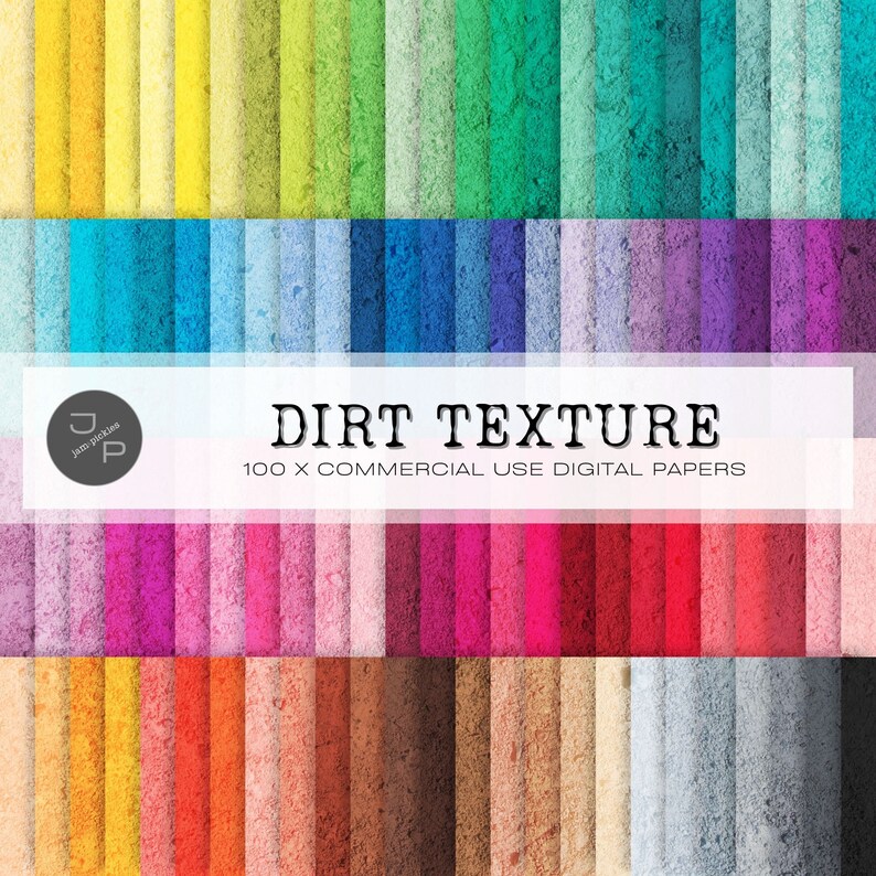 100 Dirt Texture Digital Paper, Grunge Texture, Commercial Use Instant ...