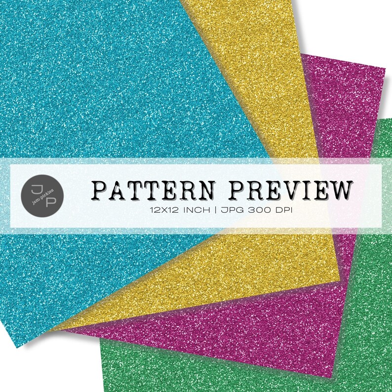 100 Fine Glitter Texture Digital Paper, Glitter Pattern, Commercial Use ...