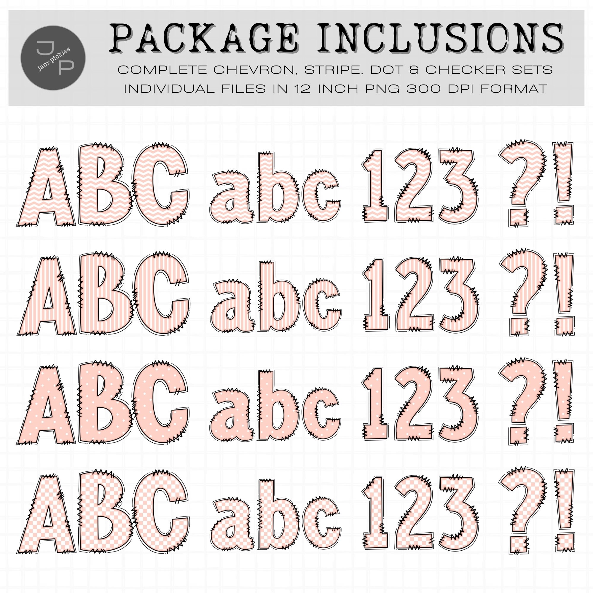 Ultimate Pastel 14 Alphabet Letters PNG Bundle, Hand Drawn Doodle ...