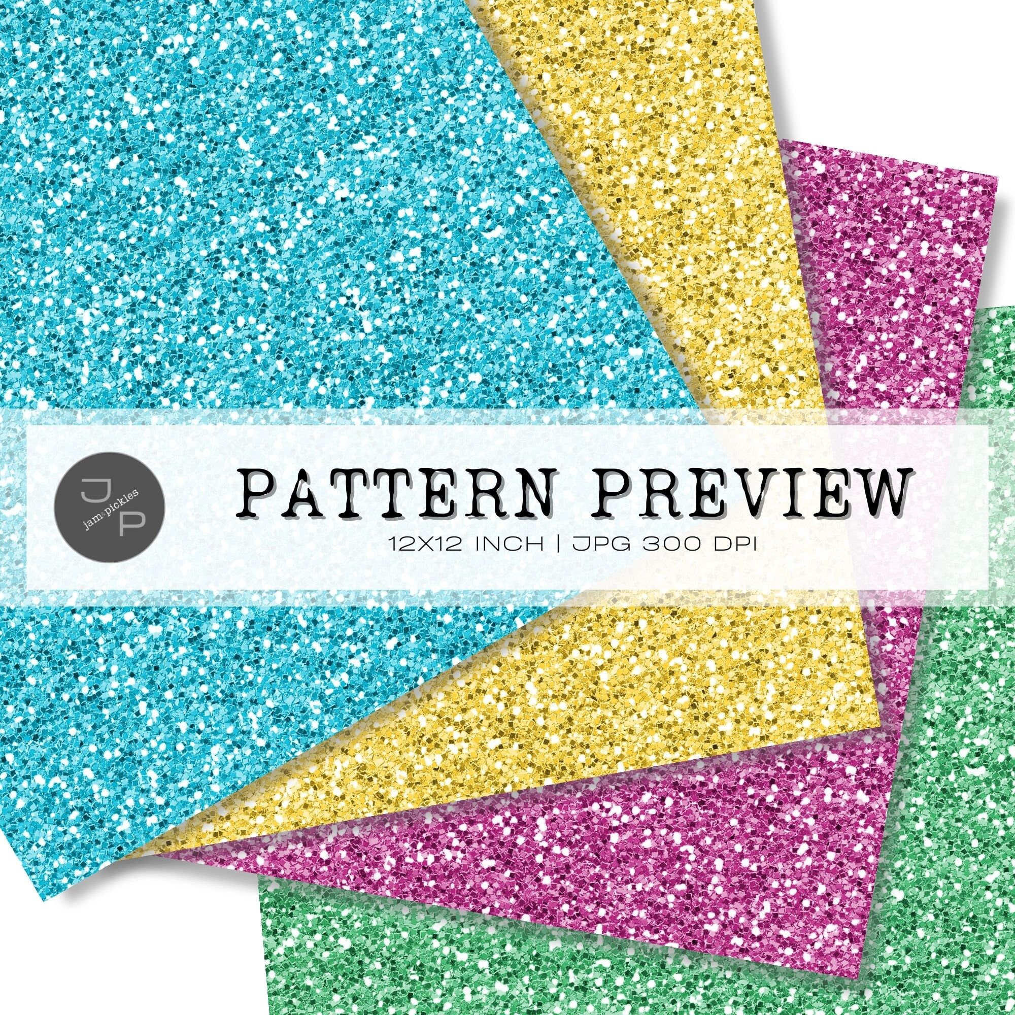 100 Chunky Glitter Texture Digital Paper, Glitter Pattern, Commercial ...