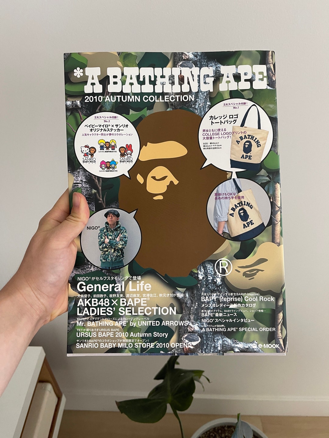 2010 A Bathing Ape Fall Collection Magazine free Stickers - Etsy