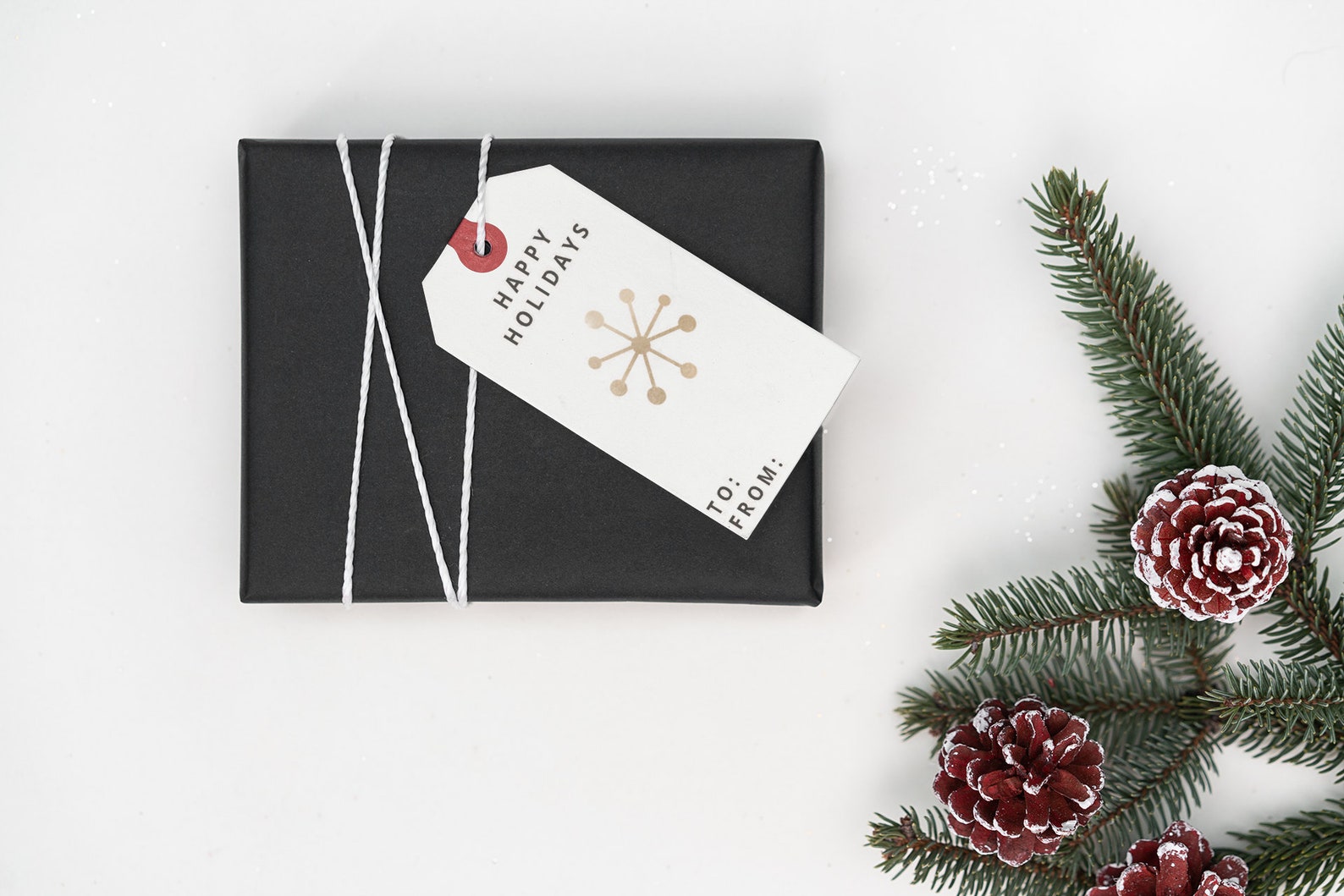 Printable Christmas Gift Tags Template | Fillable Christmas Gift Tag ...