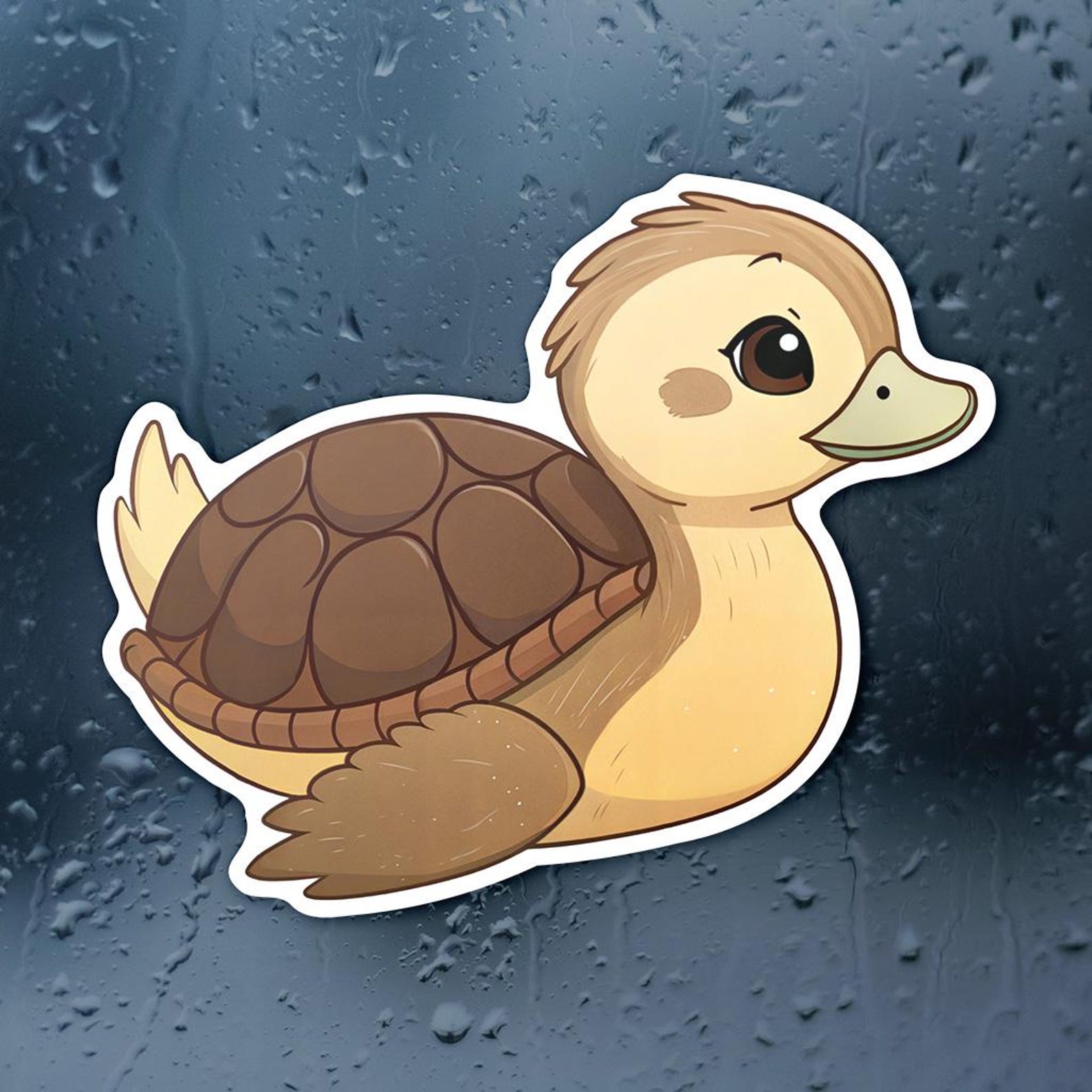 Avatar Turtle Duck Sticker - Cute Hybrid Animal Design - Fun Duck ...