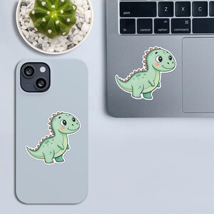 Brontosaurus Stickers - Cute Dinosaur Planner Sticker - Fun Gift for ...
