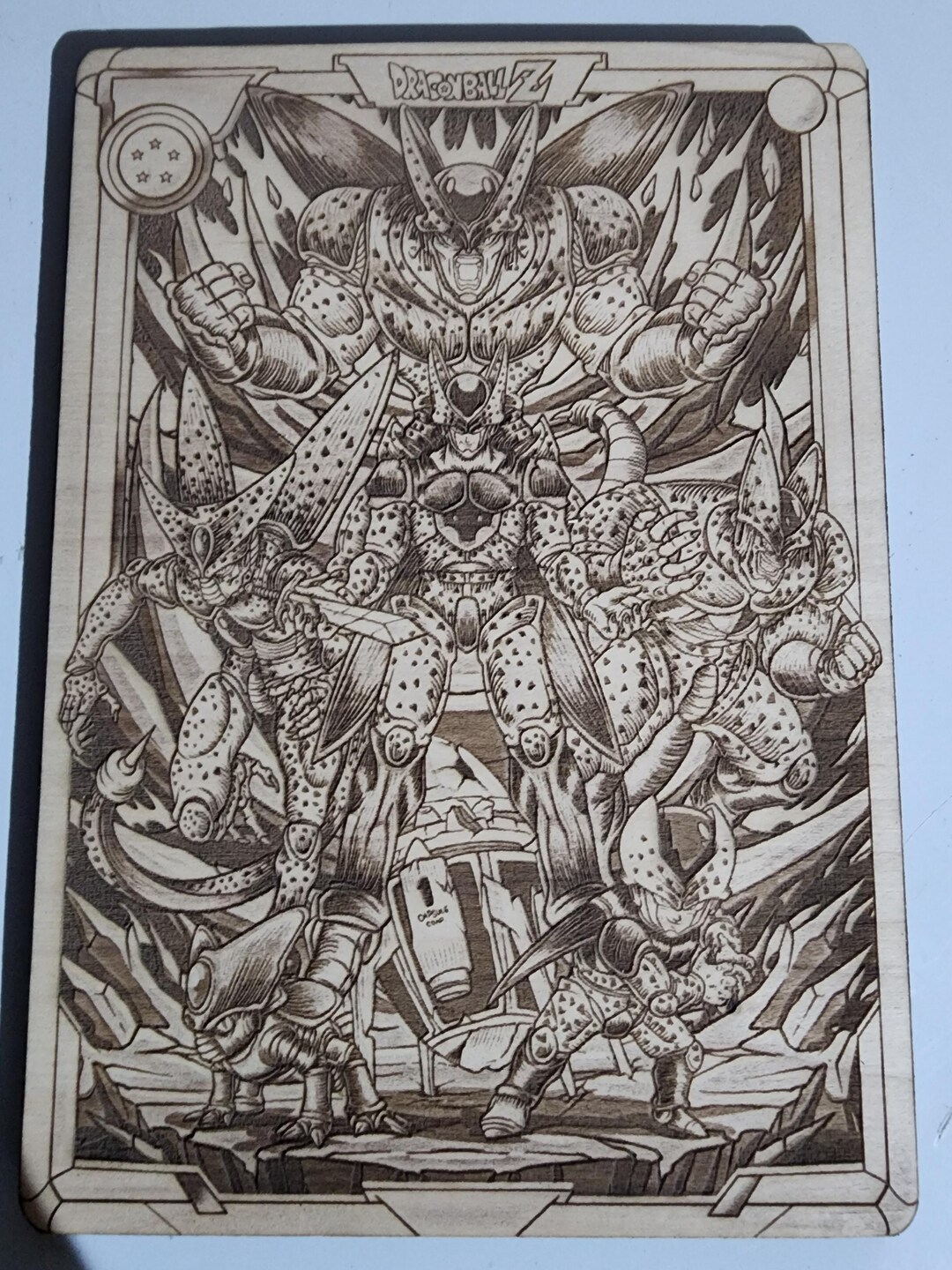 Wood Engraved Cell Transformation Piece - Etsy