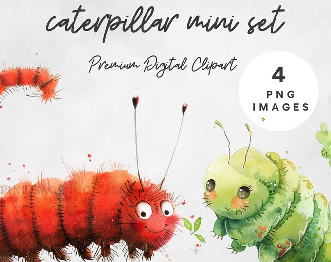 Cute Bug Clipart - Hungry Caterpillar Png Insect Teacher Clipart Kawaii ...