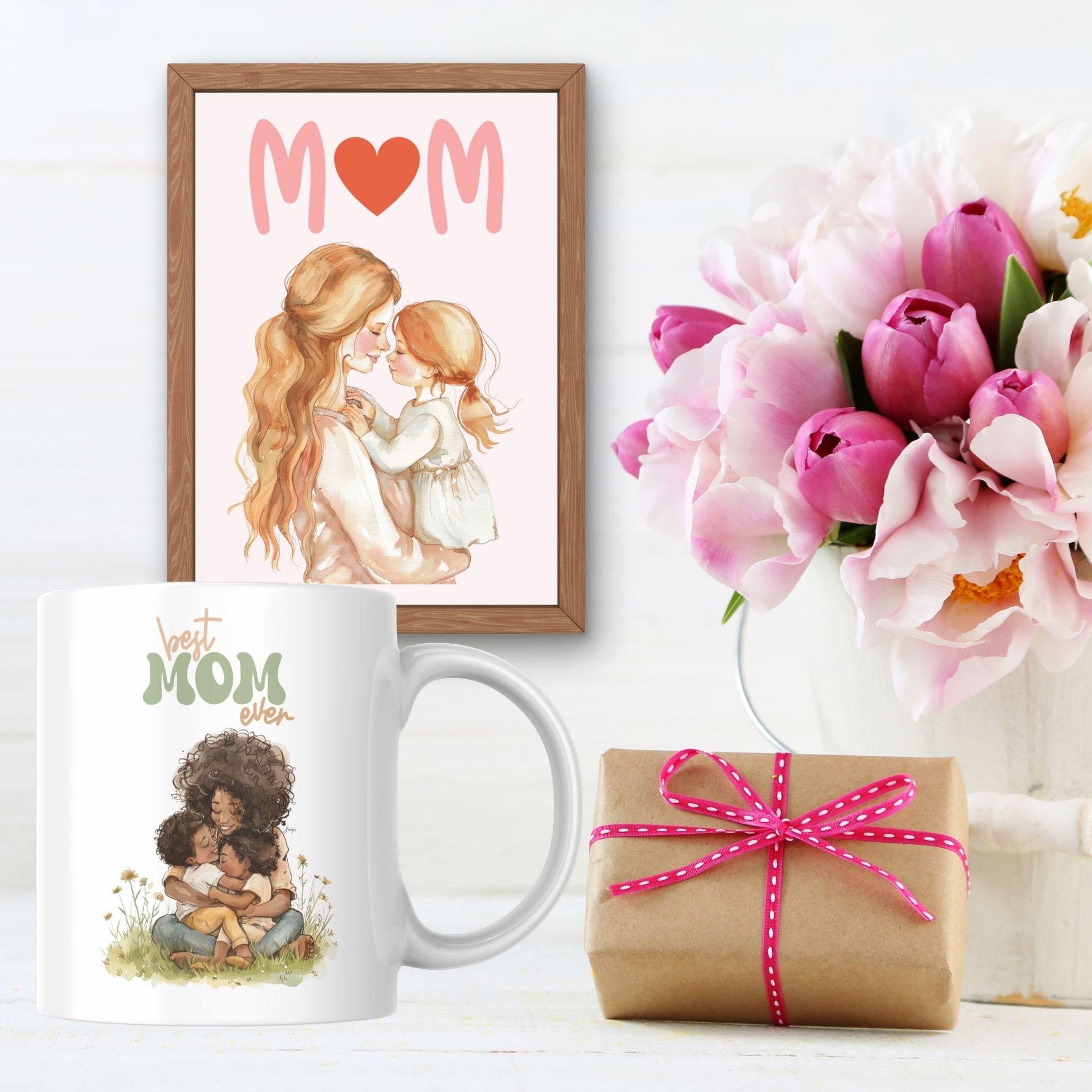 Mothers Day Clip Art Mother and Child Clipart High Quality PNG Mom and ...