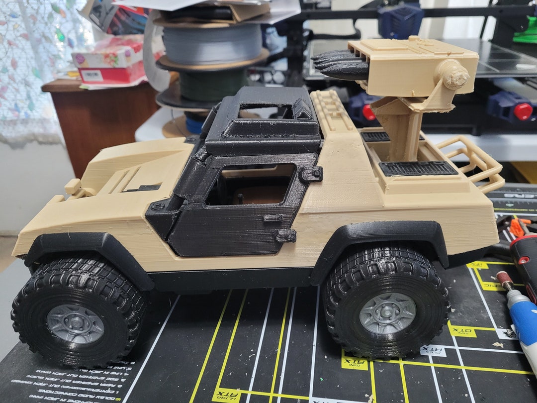 3d Printed 1/12 Scale GI Joe Vamp Mk2 - Etsy