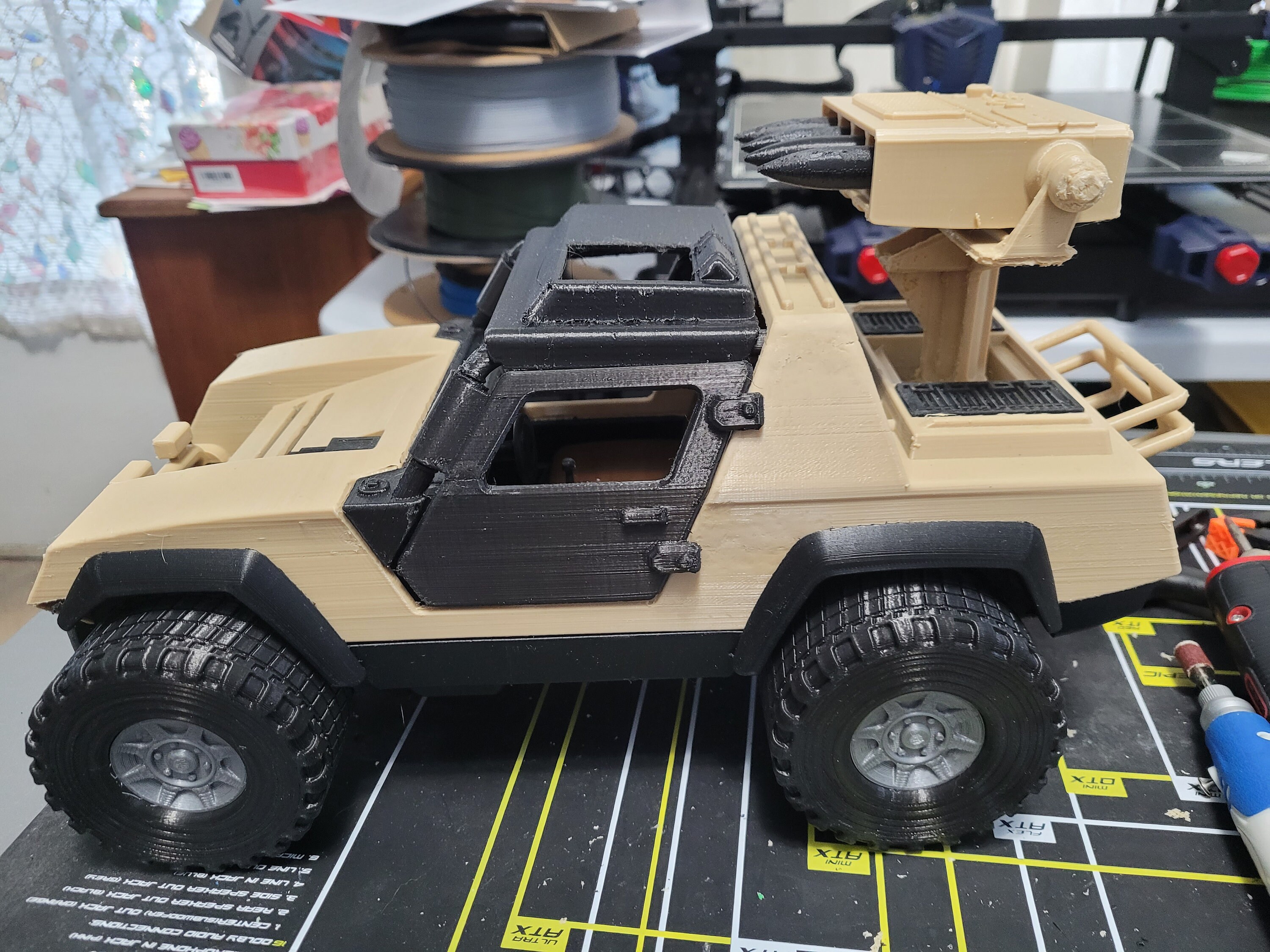 3d Printed 1/12 Scale GI Joe Vamp Mk2 - Etsy