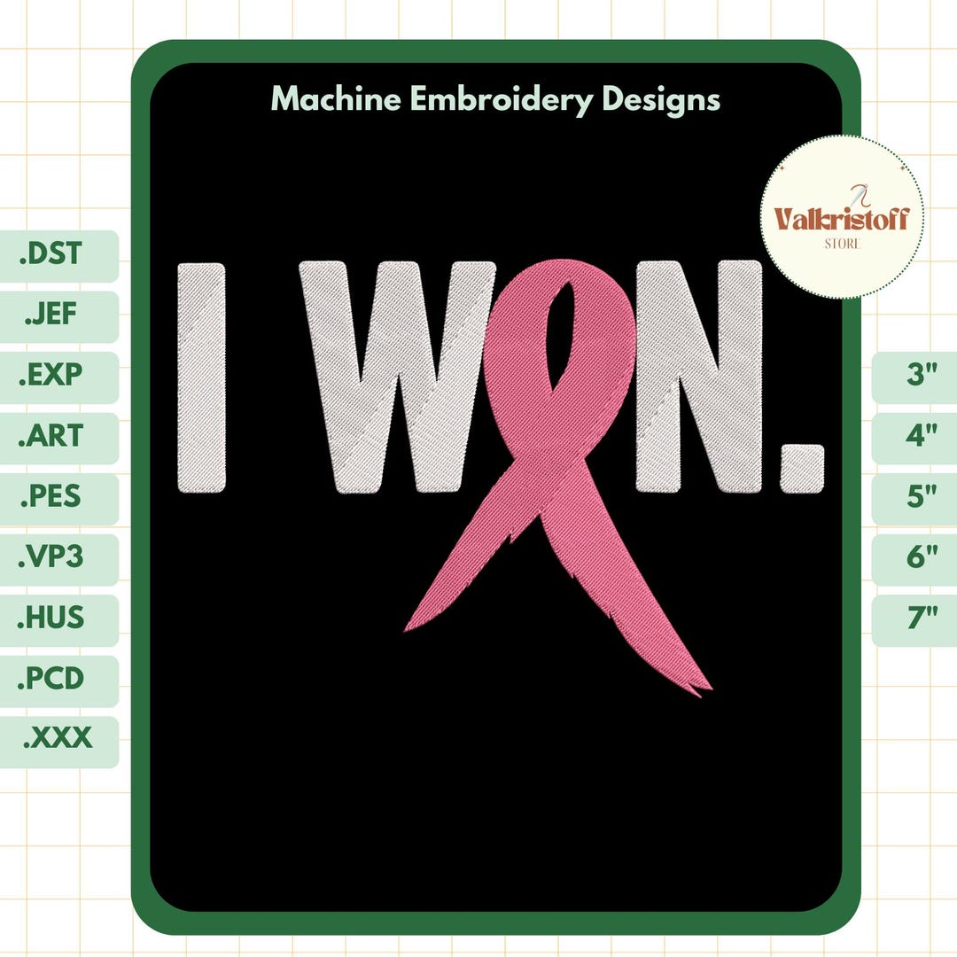 Breast Cancer Awareness Embroidery Designs, Breast Cancer Machine ...