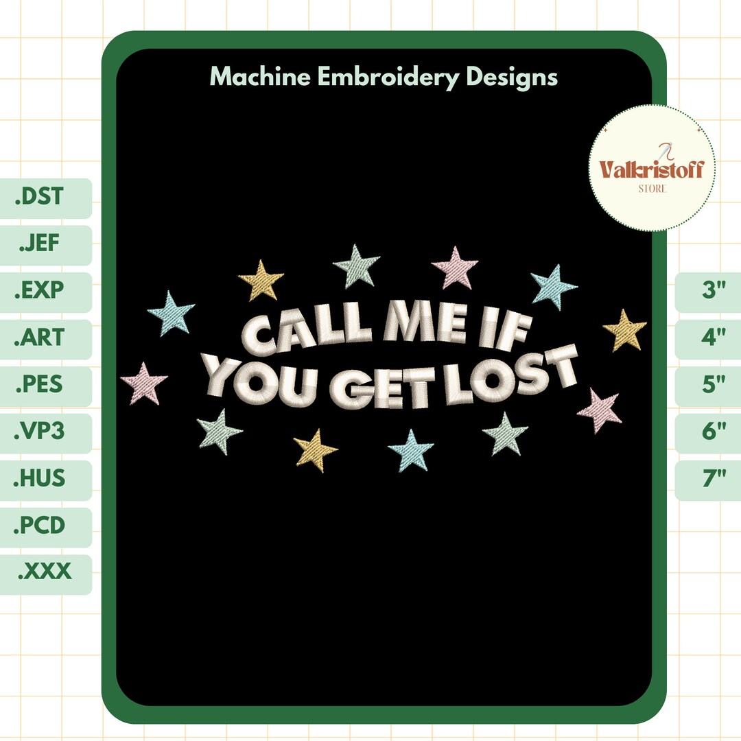 Retro Embroidery Design, Y2k Embroidery Design, Girl Girly Pes File ...