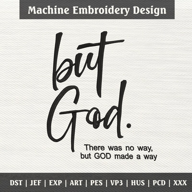 Christian Embroidery Files - Etsy