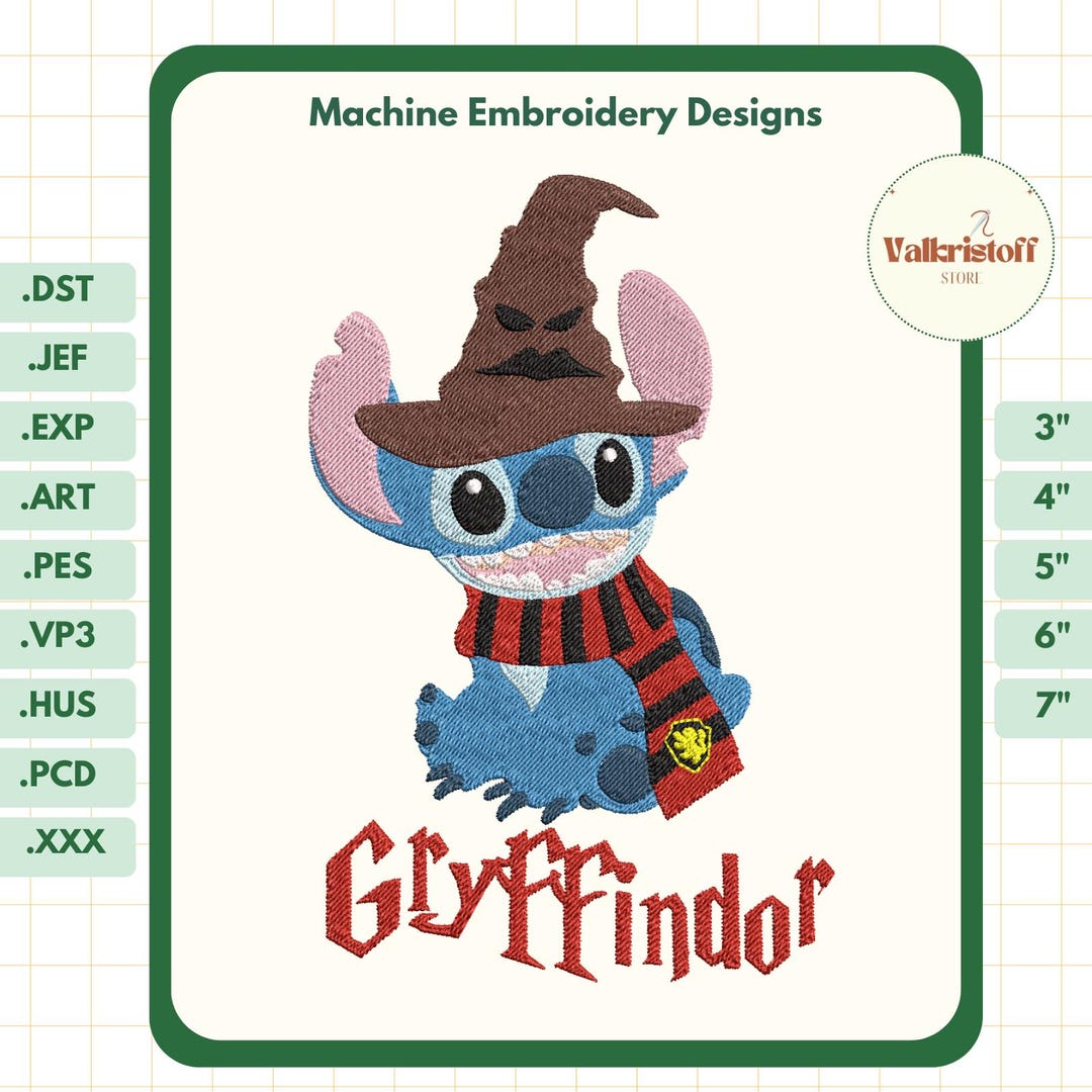 Retro Cute Small Wizard Broidery Design, Dst File for Embroidery ...