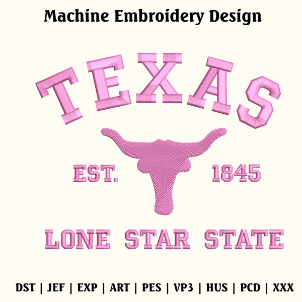 Texas Embroidery - Etsy