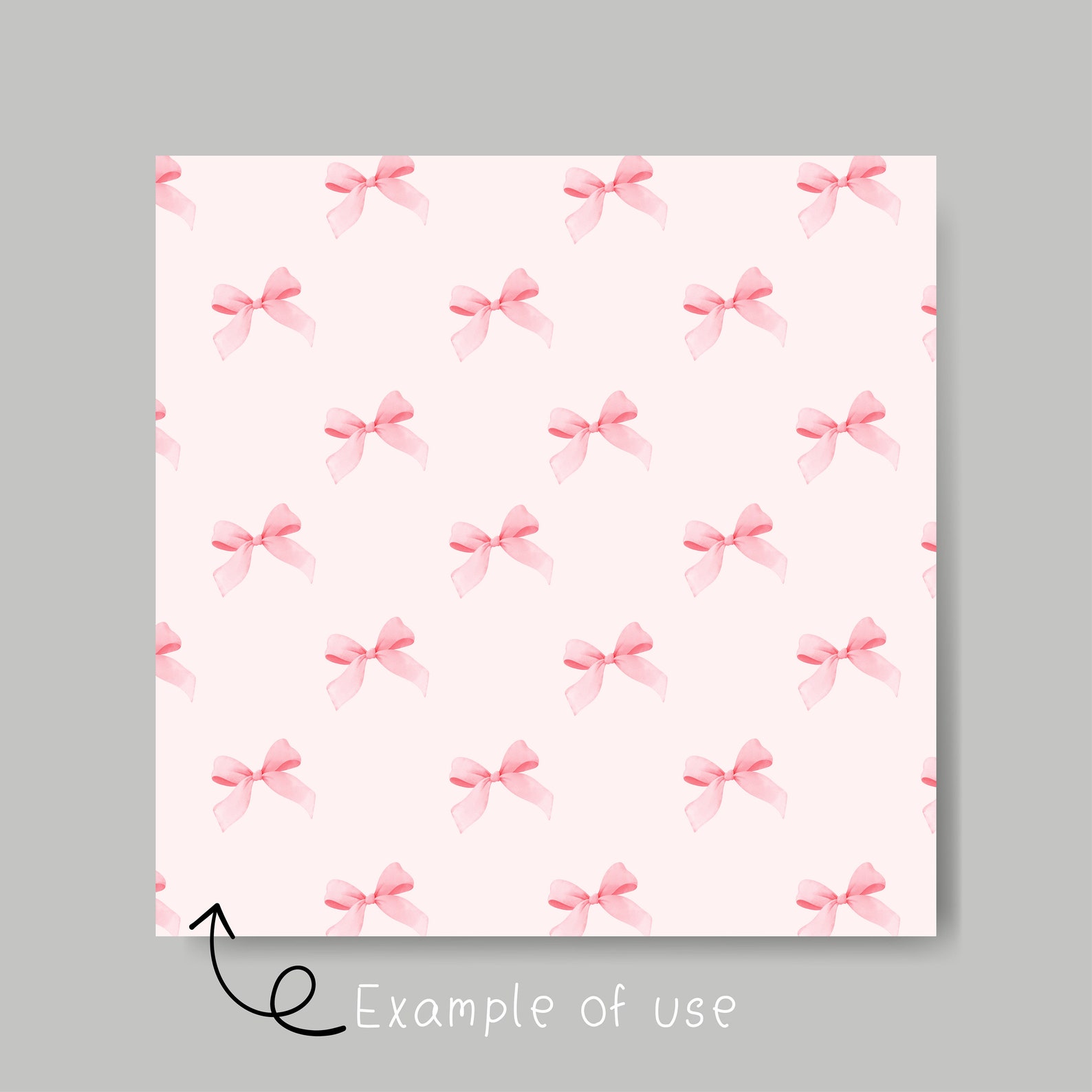 Coquette Pink Seamless Pattern Coquette Bows Repeat Pattern Files for ...