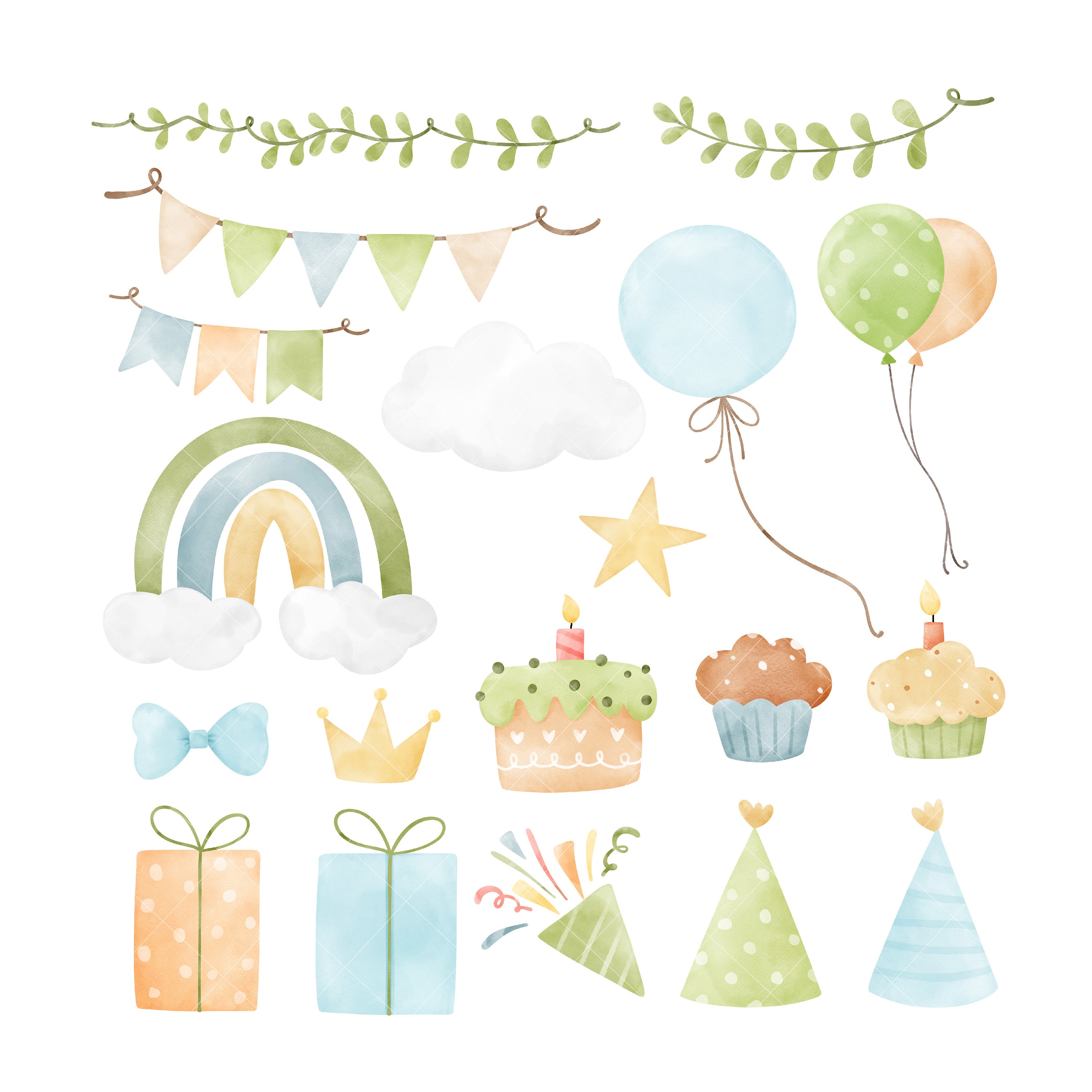 Watercolor Dinosaur Clipart Dinosaur Clipart Nursery Clipart Dinosaur ...