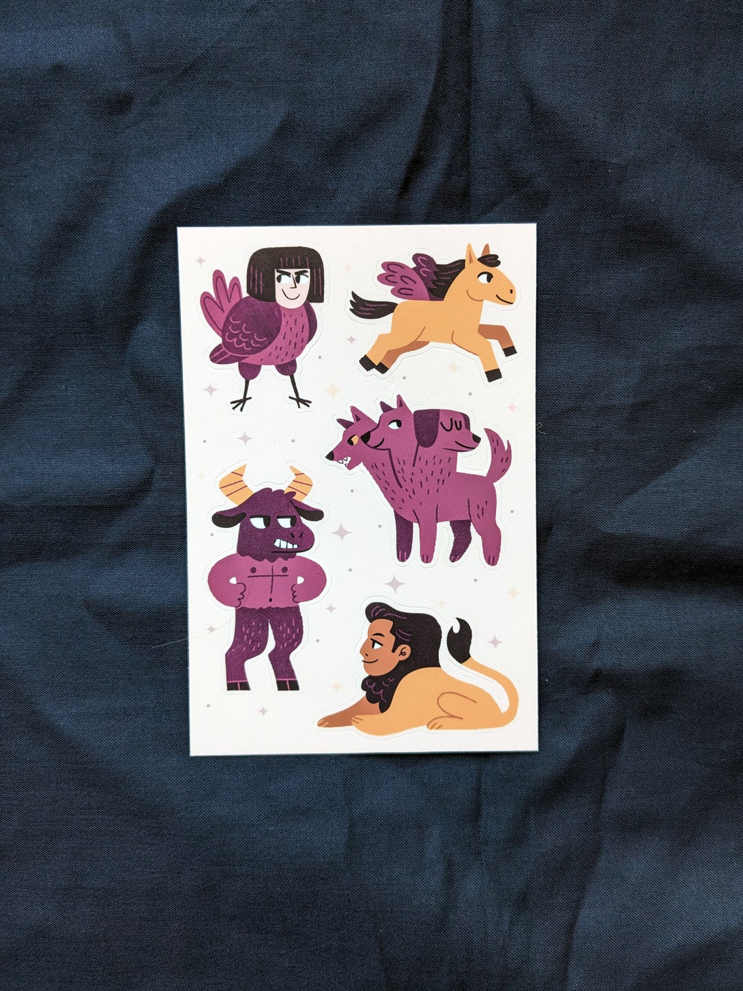 Greek Mythology Sticker Sheet - Etsy