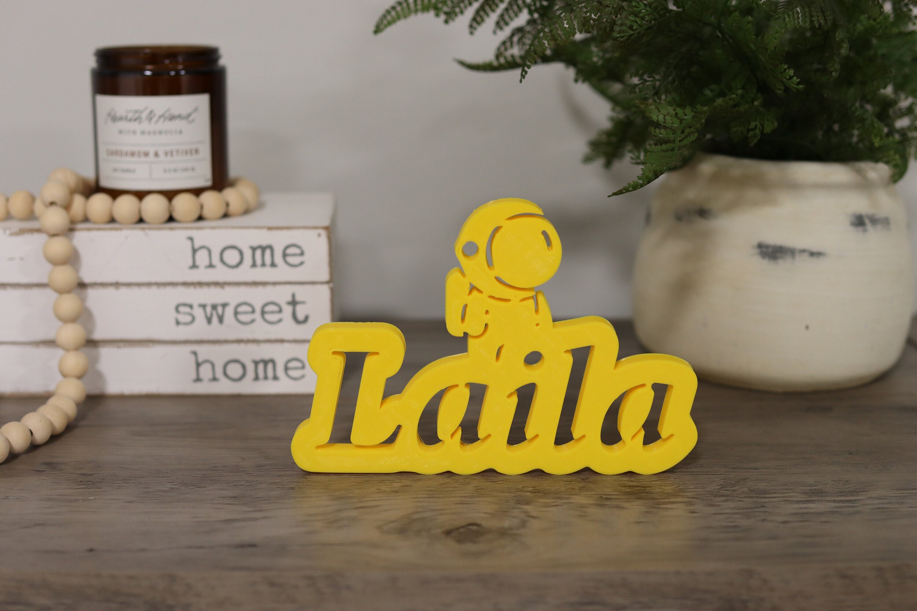 Personalized 3D Name Plate for Kids - Custom Decor With Choice of ...