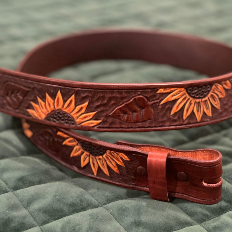 Sunflower Belt - Etsy