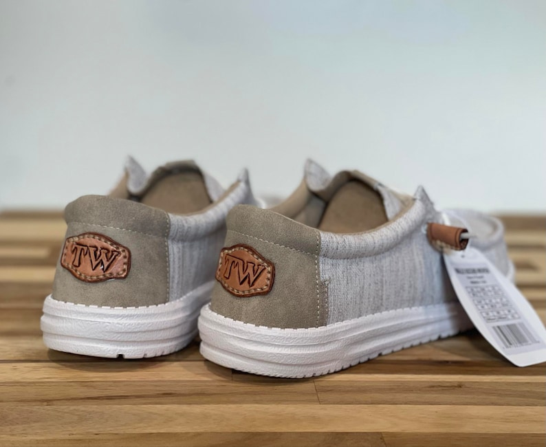 Western Custom Tooled Leather Hey Dude Shoes One of A Kind Design on ...