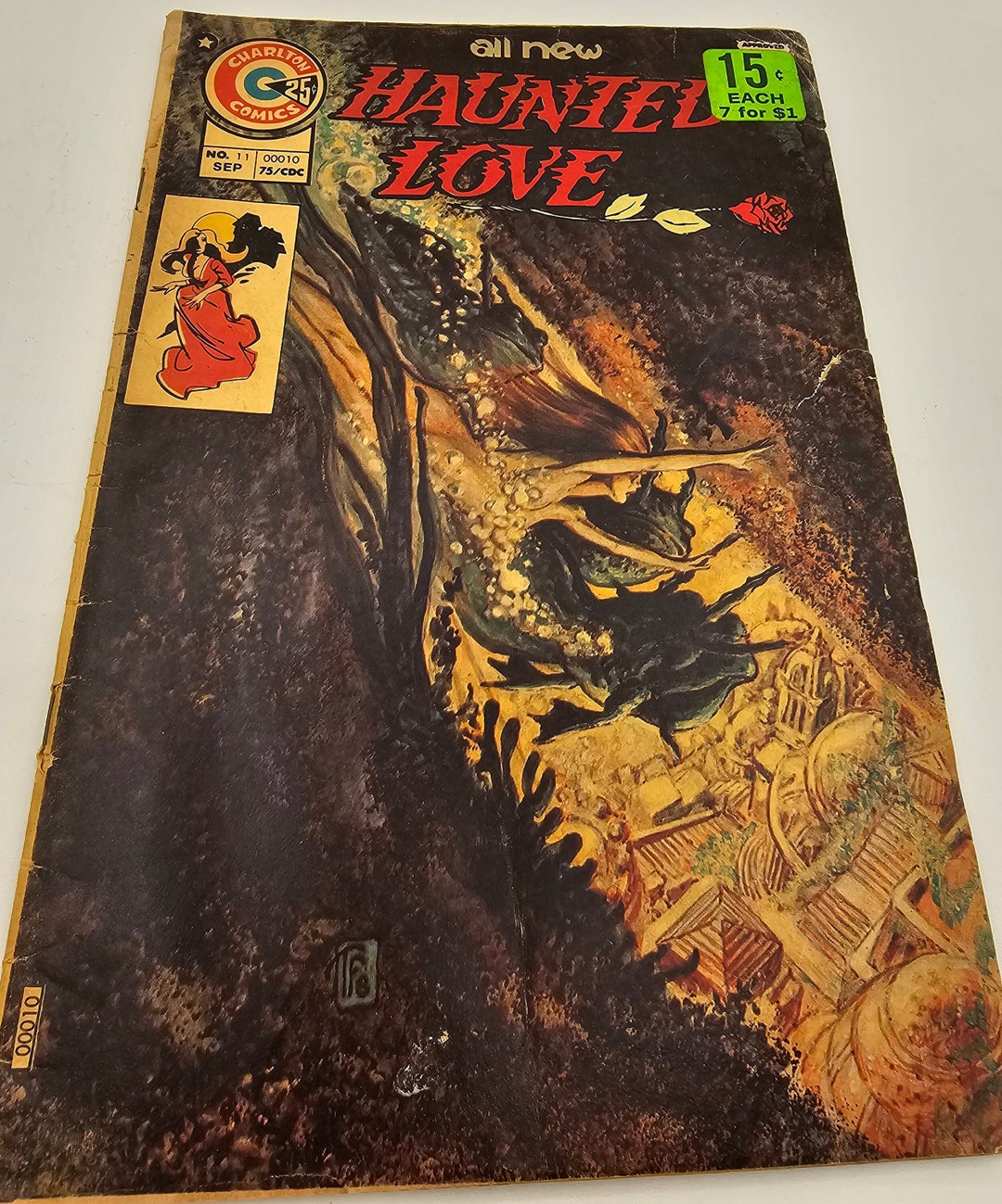 1975 Haunted Love Charlton Comic - Etsy