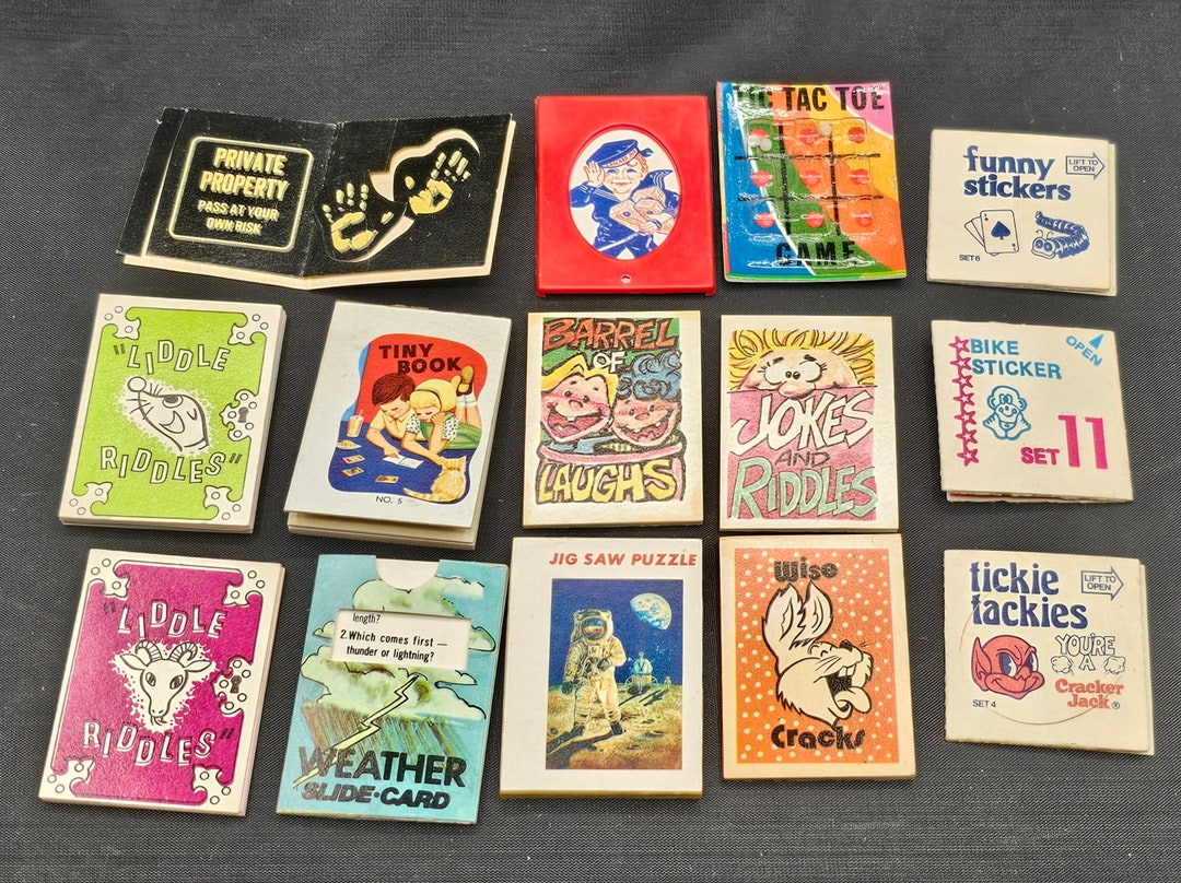 14 - 1960s-70s Cracker Jack Prizes - Etsy