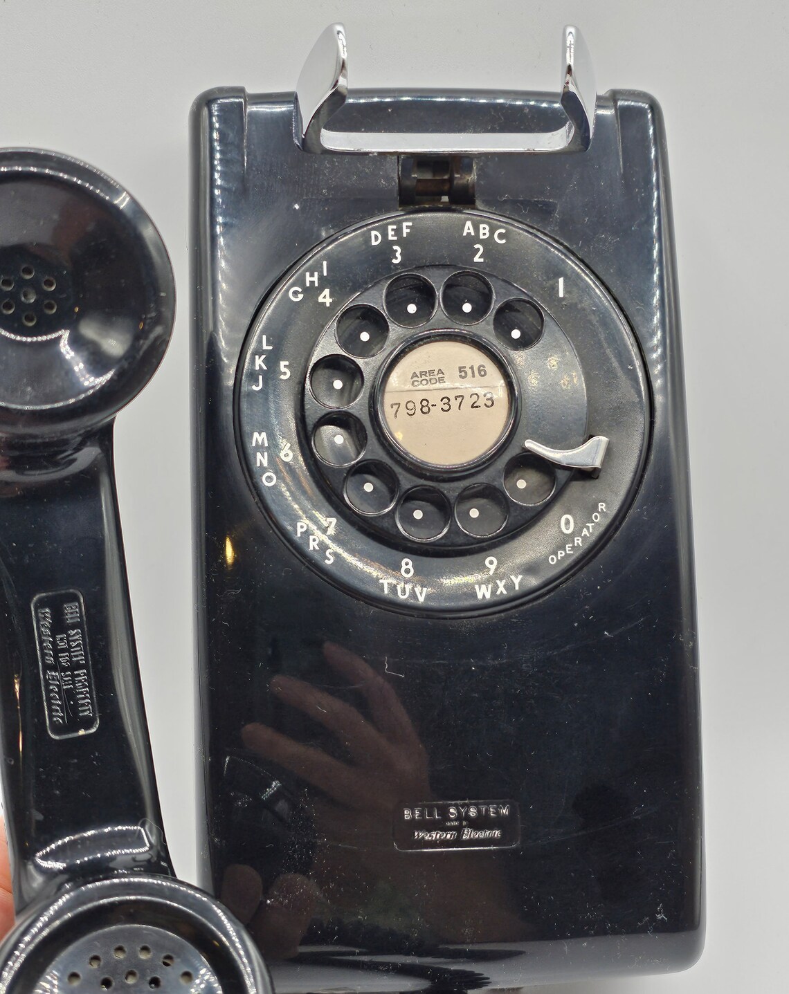 Working Converted Model 554 1940s Bell System Telephone Made by Western ...