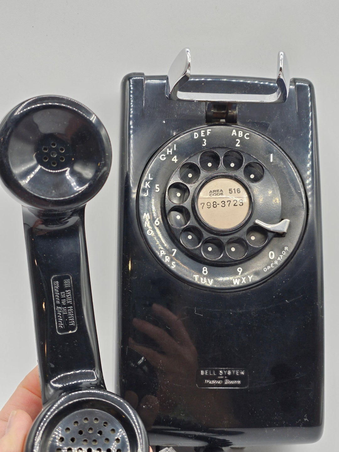 Working Converted Model 554 - 1940s Bell System Telephone Made by ...