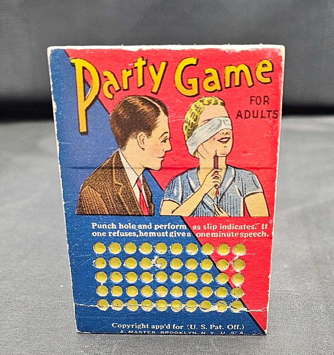 1950s Punch Party Games - Etsy
