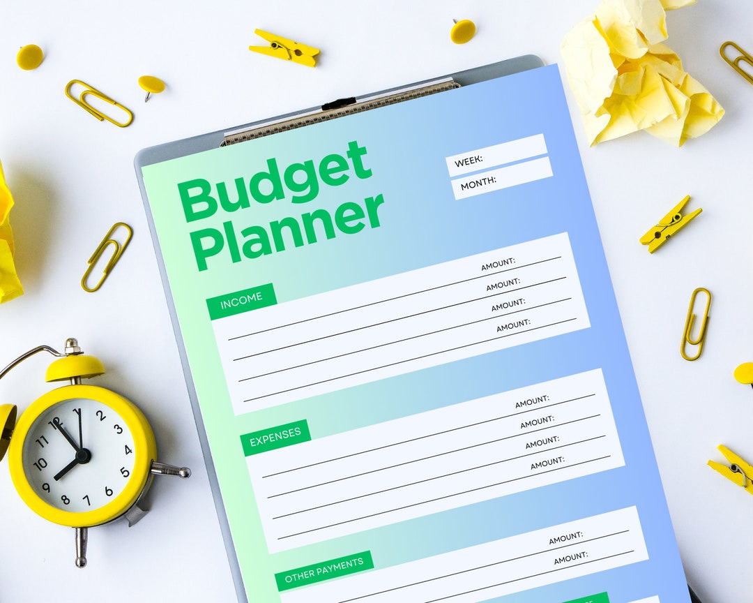 Printable Budget Planner Financial Harmony Money Mastery Thrifty Trends ...