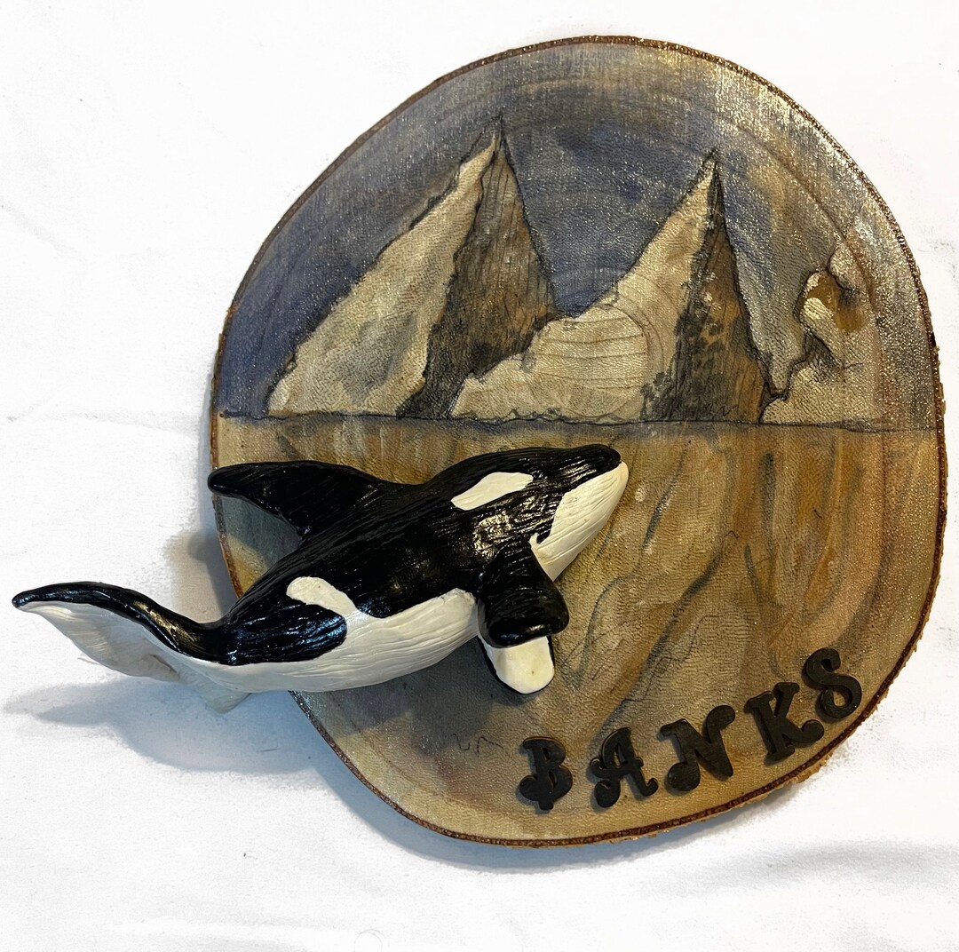 Orca Kid’s Room Art - Etsy