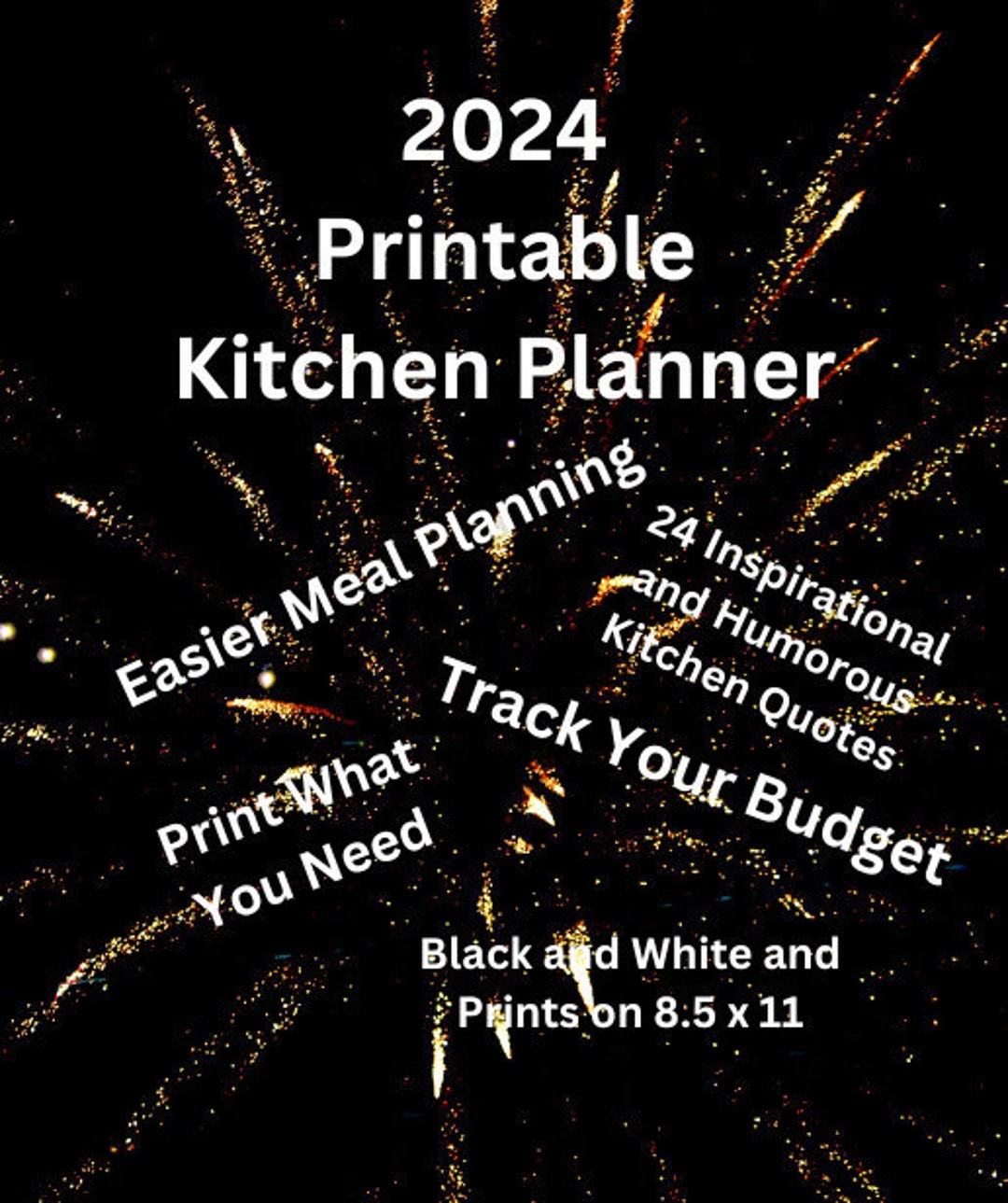 2024 Digital Printable Kitchen Planner - Etsy