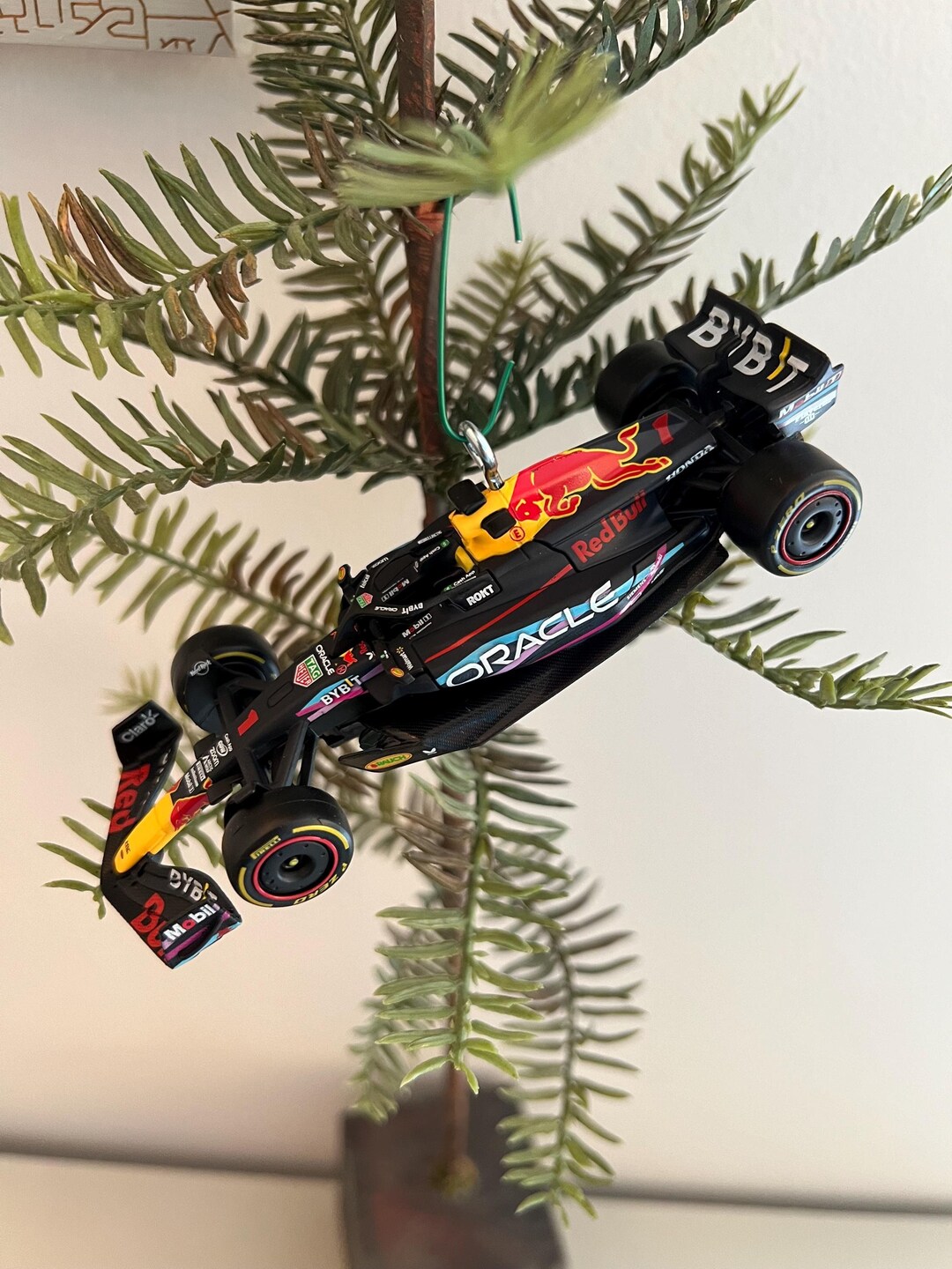 F1 Max Verstappen Red Bull 1 Christmas Ornament Formula One RB19 Miami ...