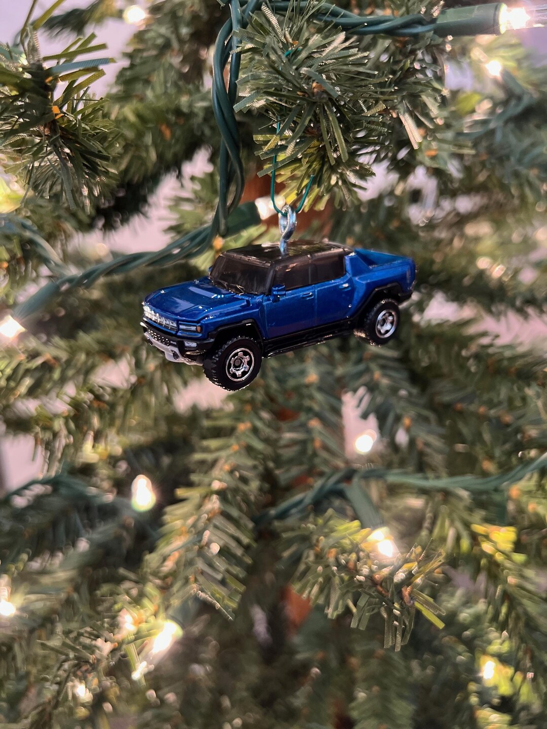 GMC Hummer EV Christmas Ornament Matchbox Car - Etsy
