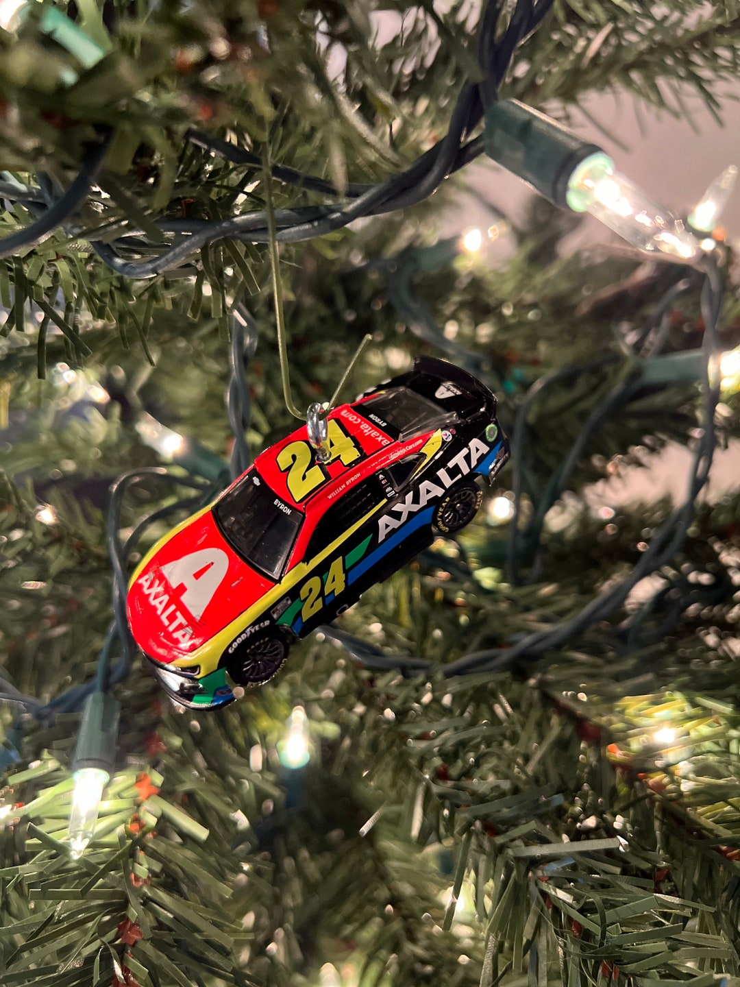 William Byron 24 Axalta NASCAR Christmas Ornament 1:64 Scale - Etsy