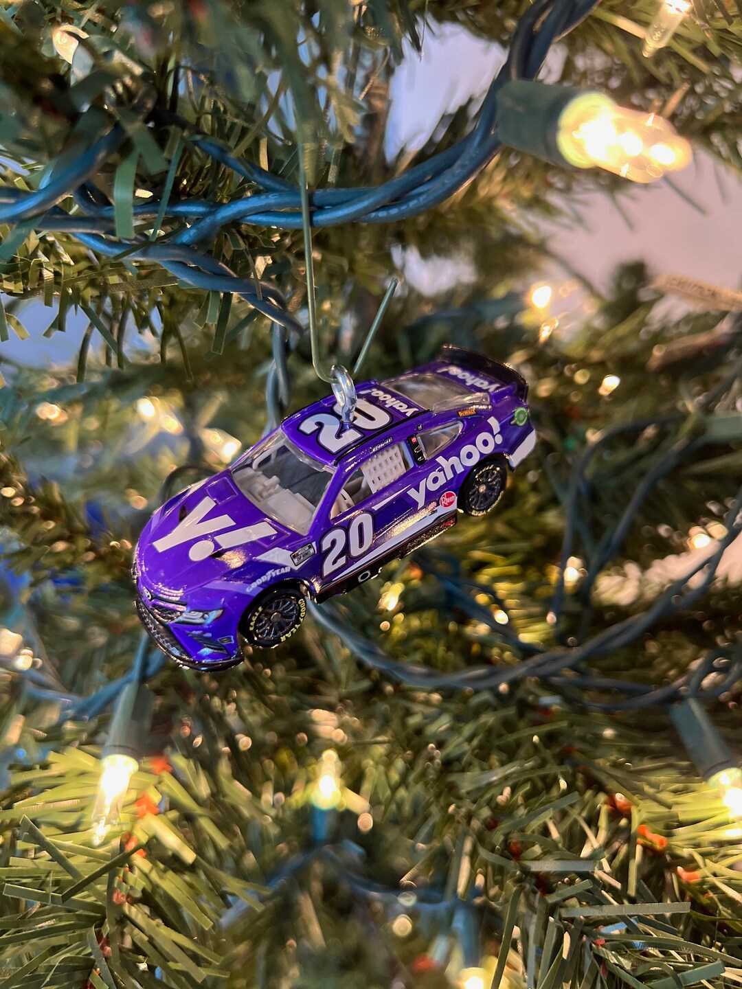 Christopher Bell 20 Yahoo 2023 NASCAR Christmas Ornament 1:64 - Etsy