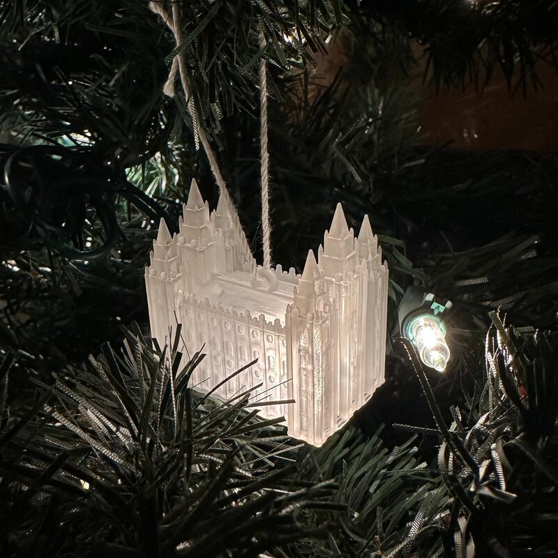 Lds Temple Ornament - Etsy