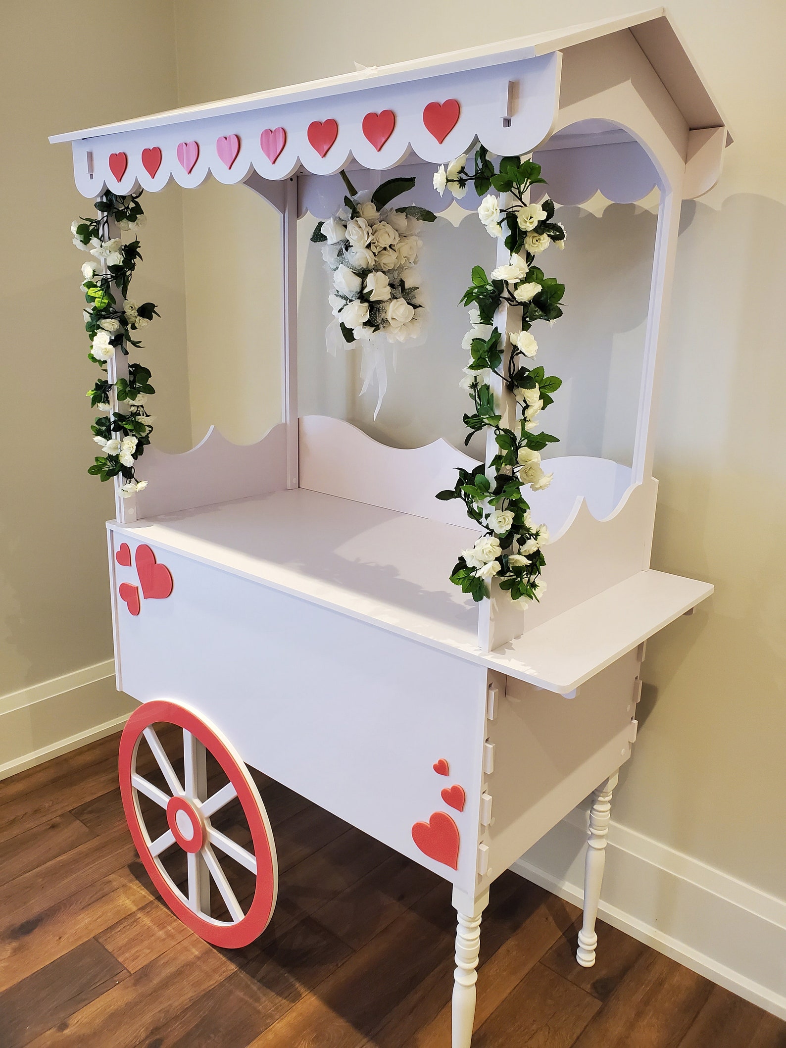 Candy Cart, Her Birthday, Pink Candy Cart, Dessert Bar & Event Decor ...