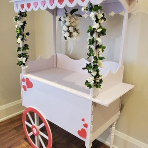 Candy Cart, Her Birthday, Pink Candy Cart, Dessert Bar & Event Décor ...