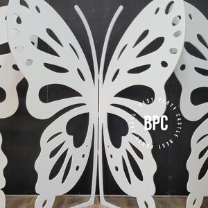 Butterfly Backdrop, Foldable Butterfly, Freestanding Wall, Party ...