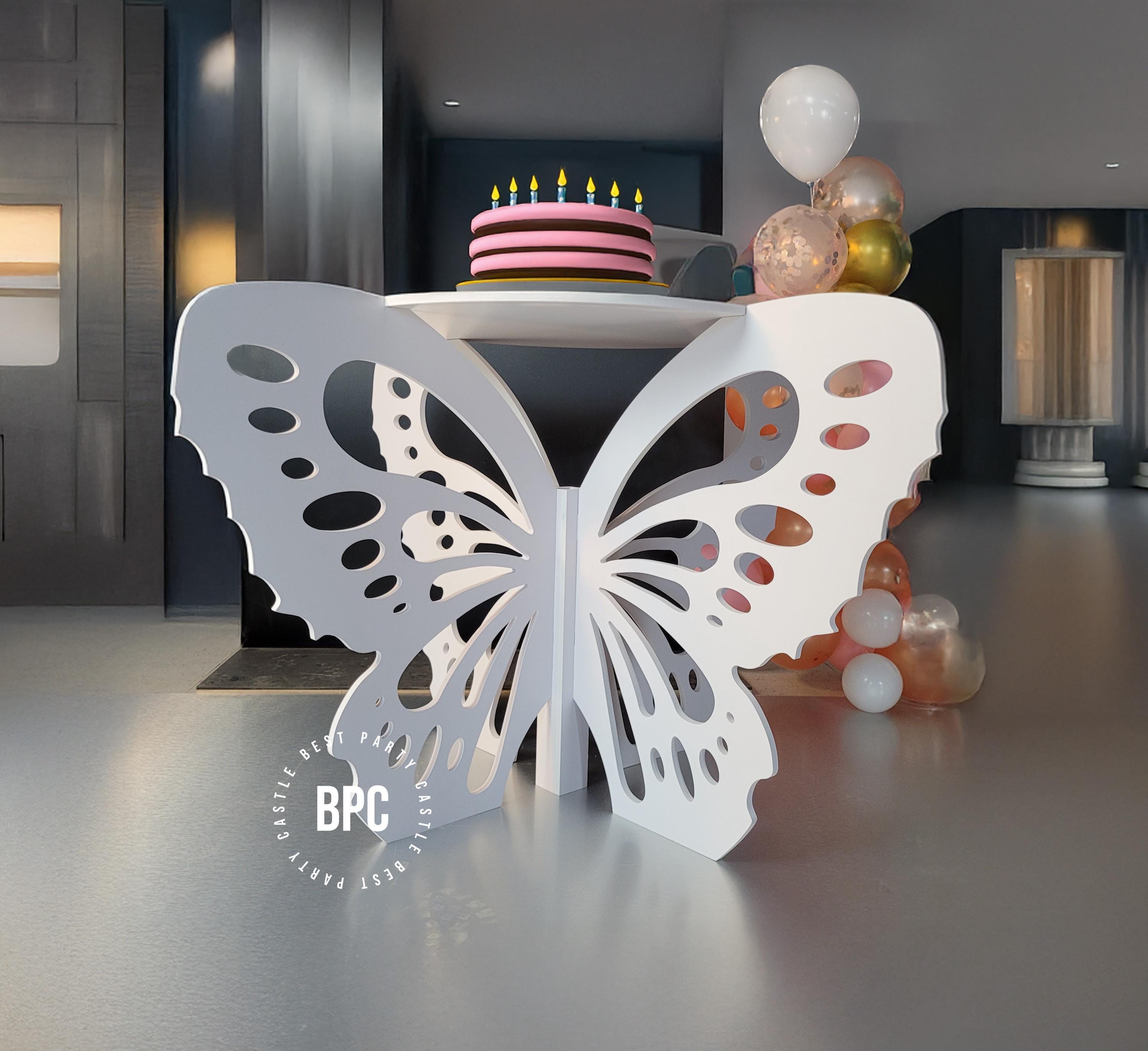 Butterfly Table, Cake Stand, Party Decorations, Event Decor, Cute ...