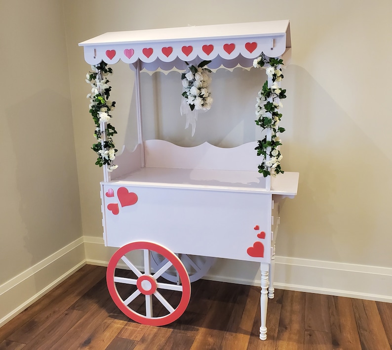 Candy Cart, Her Birthday, Pink Candy Cart, Dessert Bar & Event Decor ...