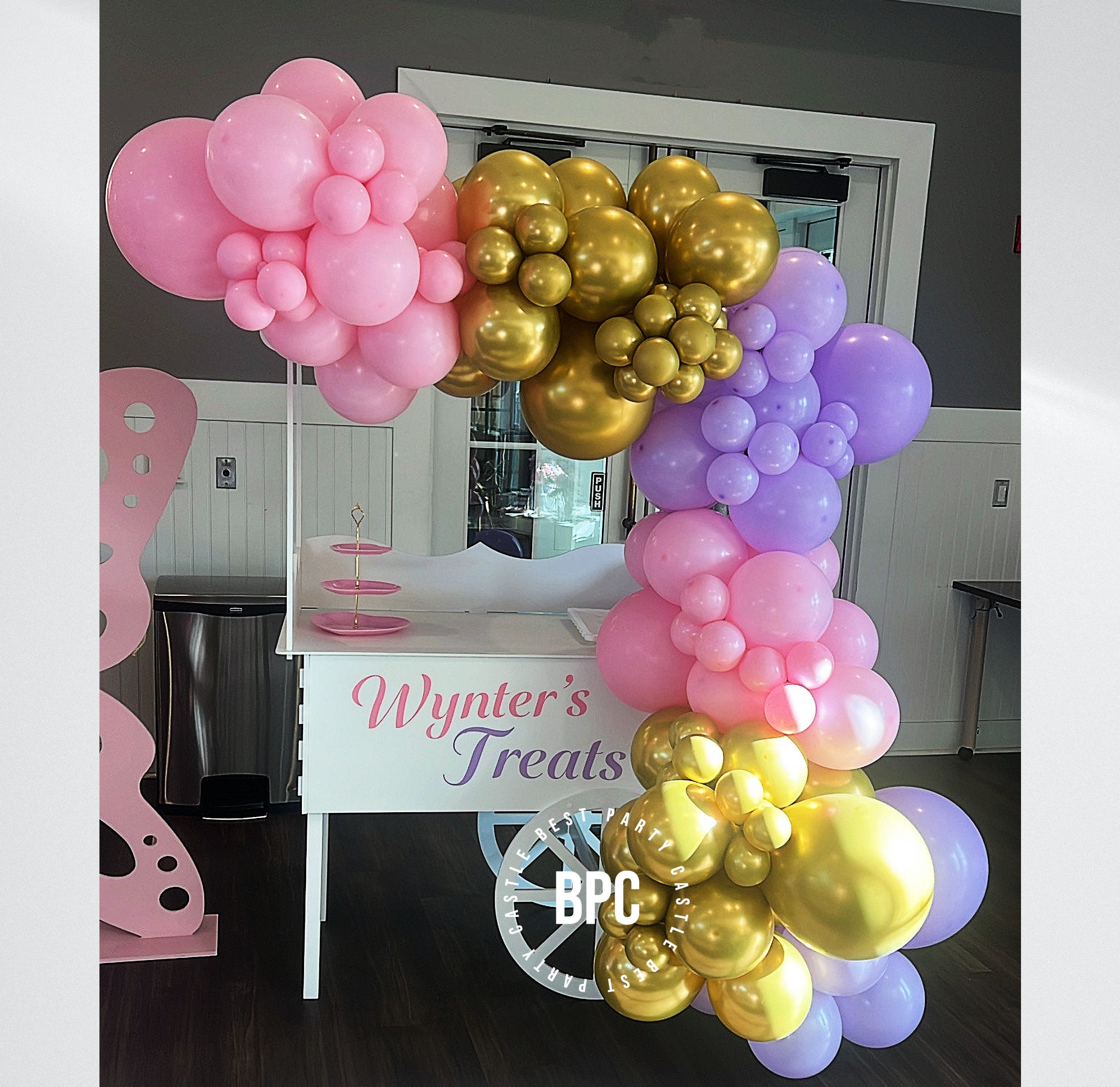Vendor Display and Sweet Candy Cart, Showcase Party Decoration for ...