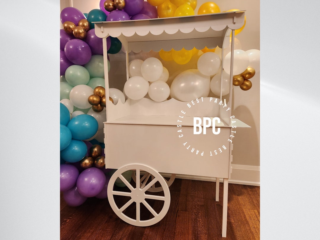 Candy Cart for Birthday Decorations, Party Cart for Sale, Party Décor ...