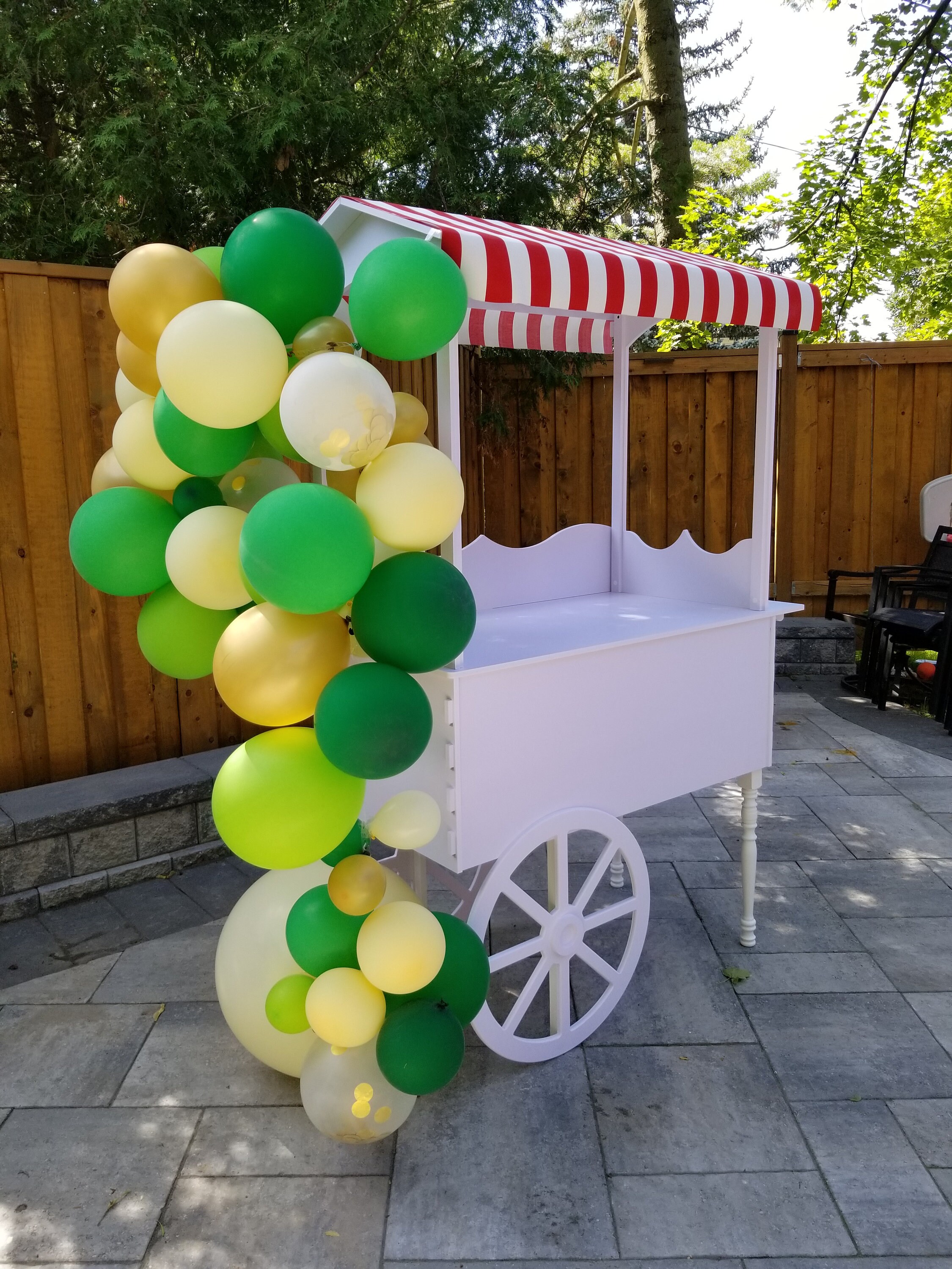 Candy Cart Red Carnival Style Birthday Decorations Dessert - Etsy